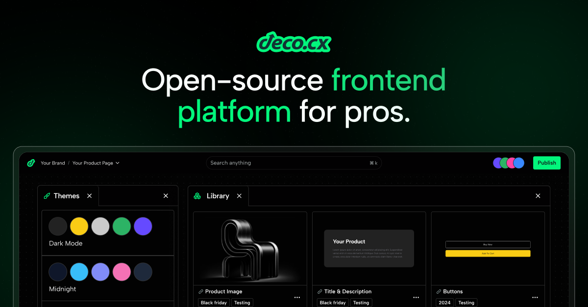 deco.cx: the open-source, headless frontend platform