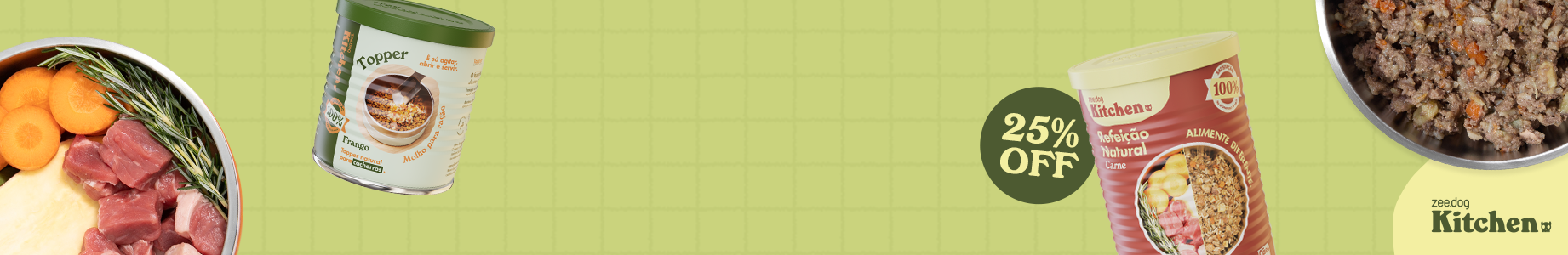 Alimente diferente com as refeições naturais para cachorros da Zee.Dog ...